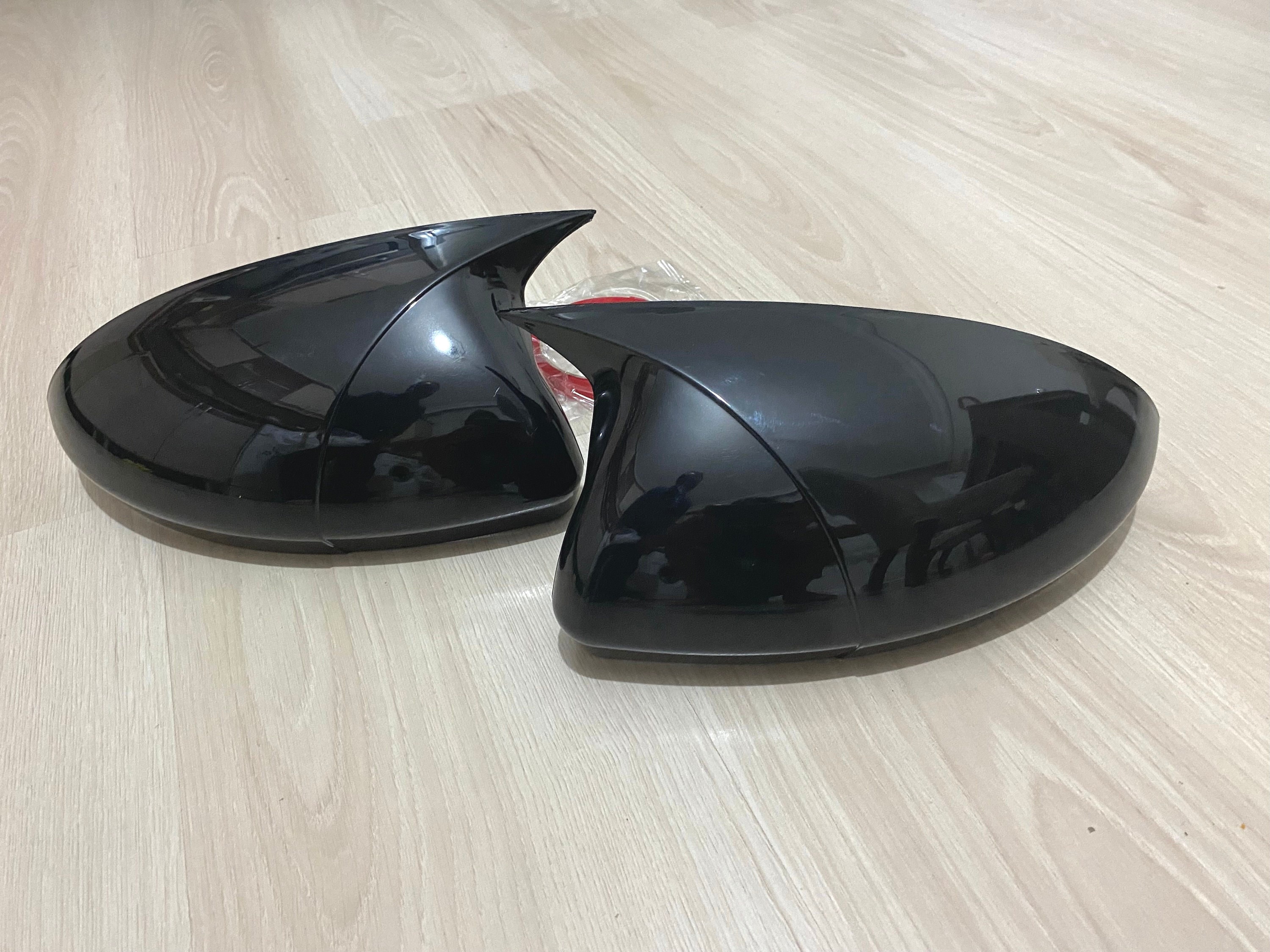 For Ford Focus Mk3 Mk3.5 2011-2018 Side Wing Mirror Cap Covers Bat ...