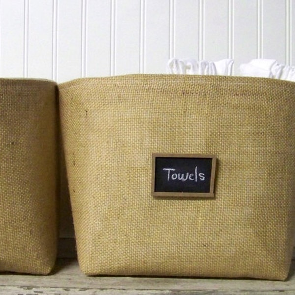 Fabric Storage Bins - Etsy