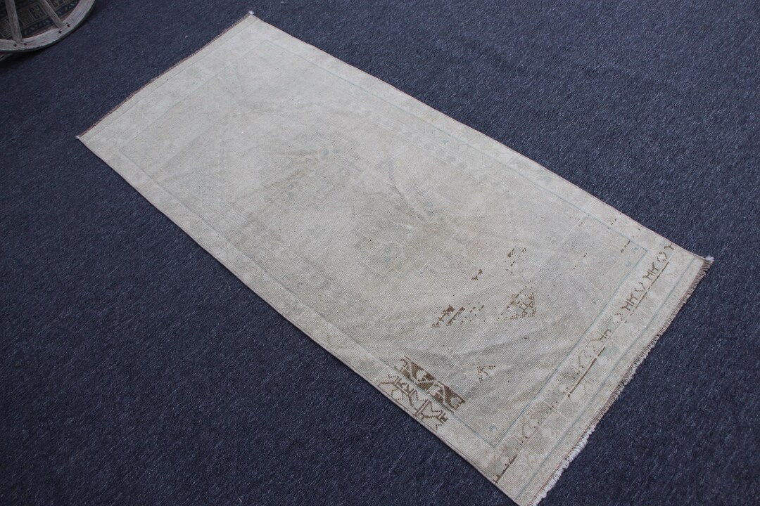 3x7 Antique Turkish Rug, 3x7 Corridor Runner, Home Decor, Area Carpet ...