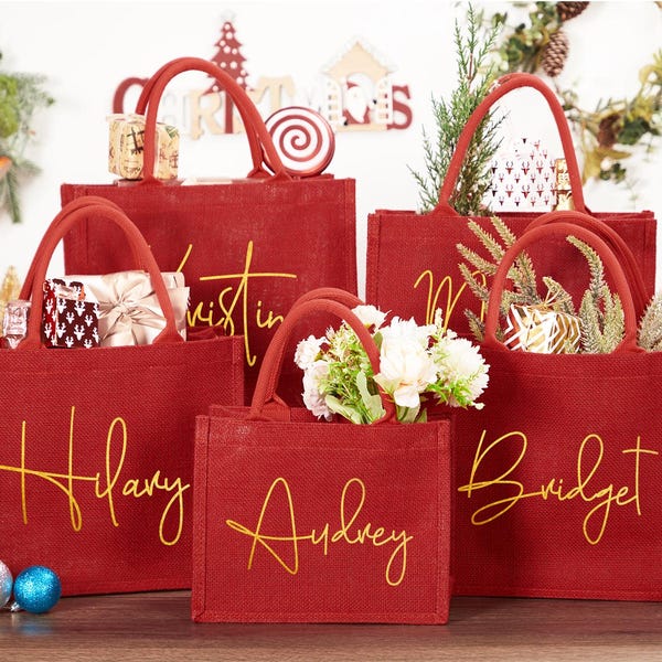 Christmas Party Bags - Etsy