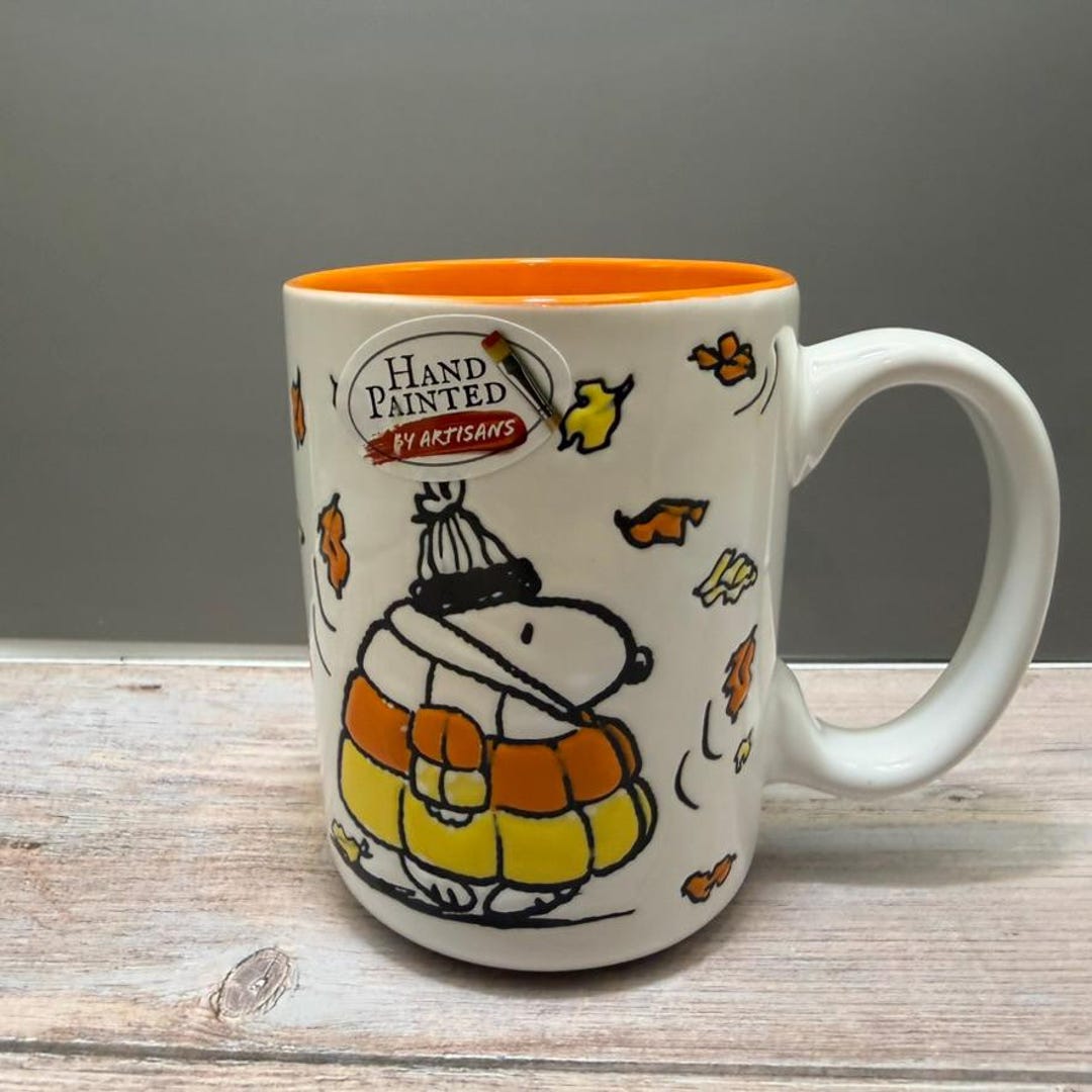 Peanuts Zrike Autumn Mug, Featuring Snoopy - Etsy