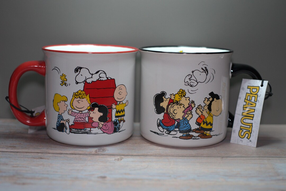 Peanuts Gibson Homewares Mug With Featuring Snoopy and Friends - Etsy