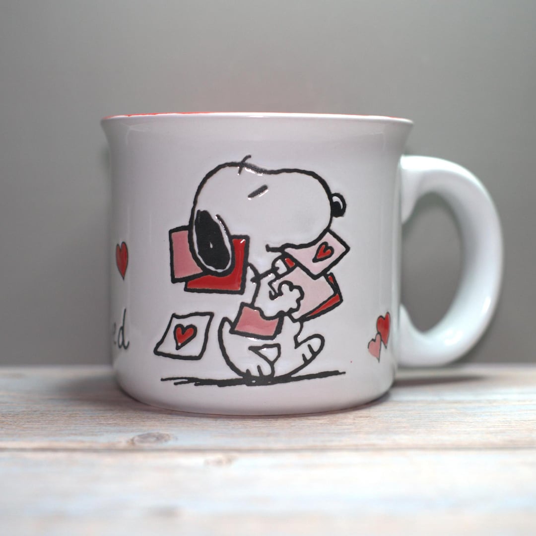 Peanuts Zrike You Are so Loved Valentines Mug Featuring Snoopy - Etsy