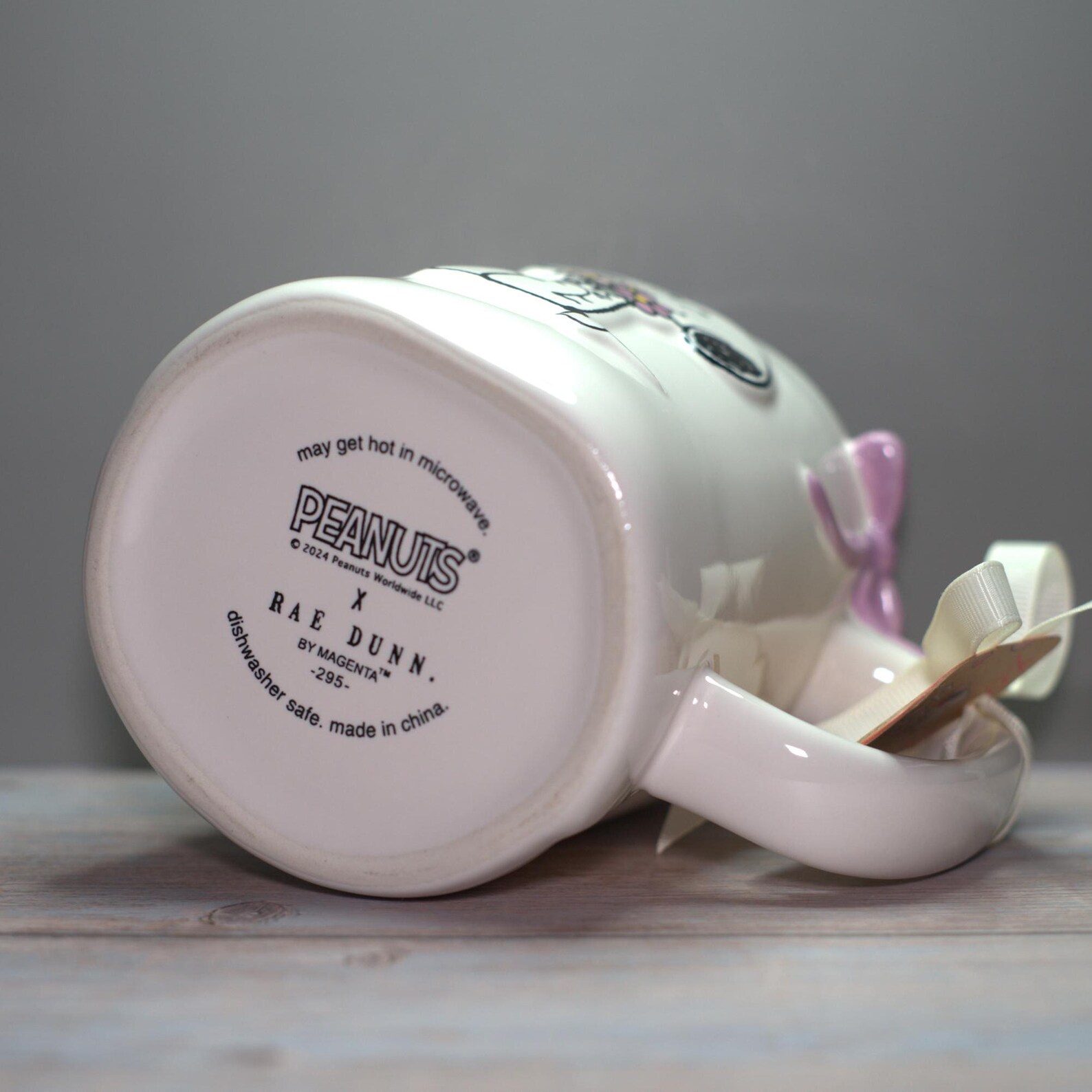 Peanuts X Rae Dunn Love Mug Featuring Snoopy - Etsy