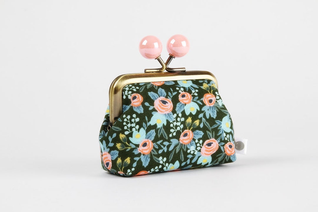 Metal Frame Coin Purse With Color Bobbles - Rosa Hunter - Color Mum ...
