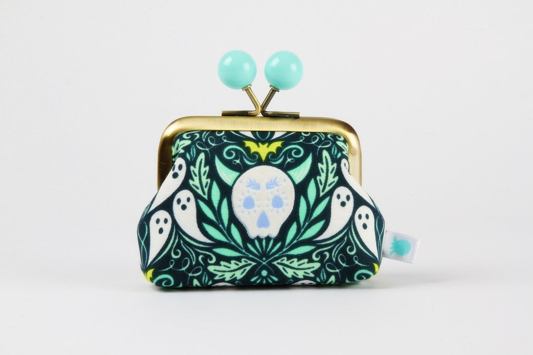 Metal Frame Coin Purse With Color Bobbles - Ghosts and Ghoulies in ...