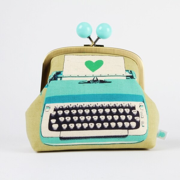 Green Typewriter - Etsy