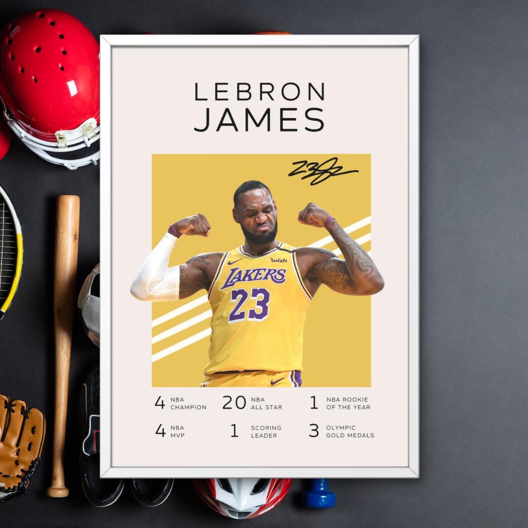 Lebron James - Etsy