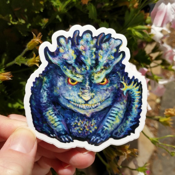 GODZILLA 3x3 Vinyl Sticker - Etsy