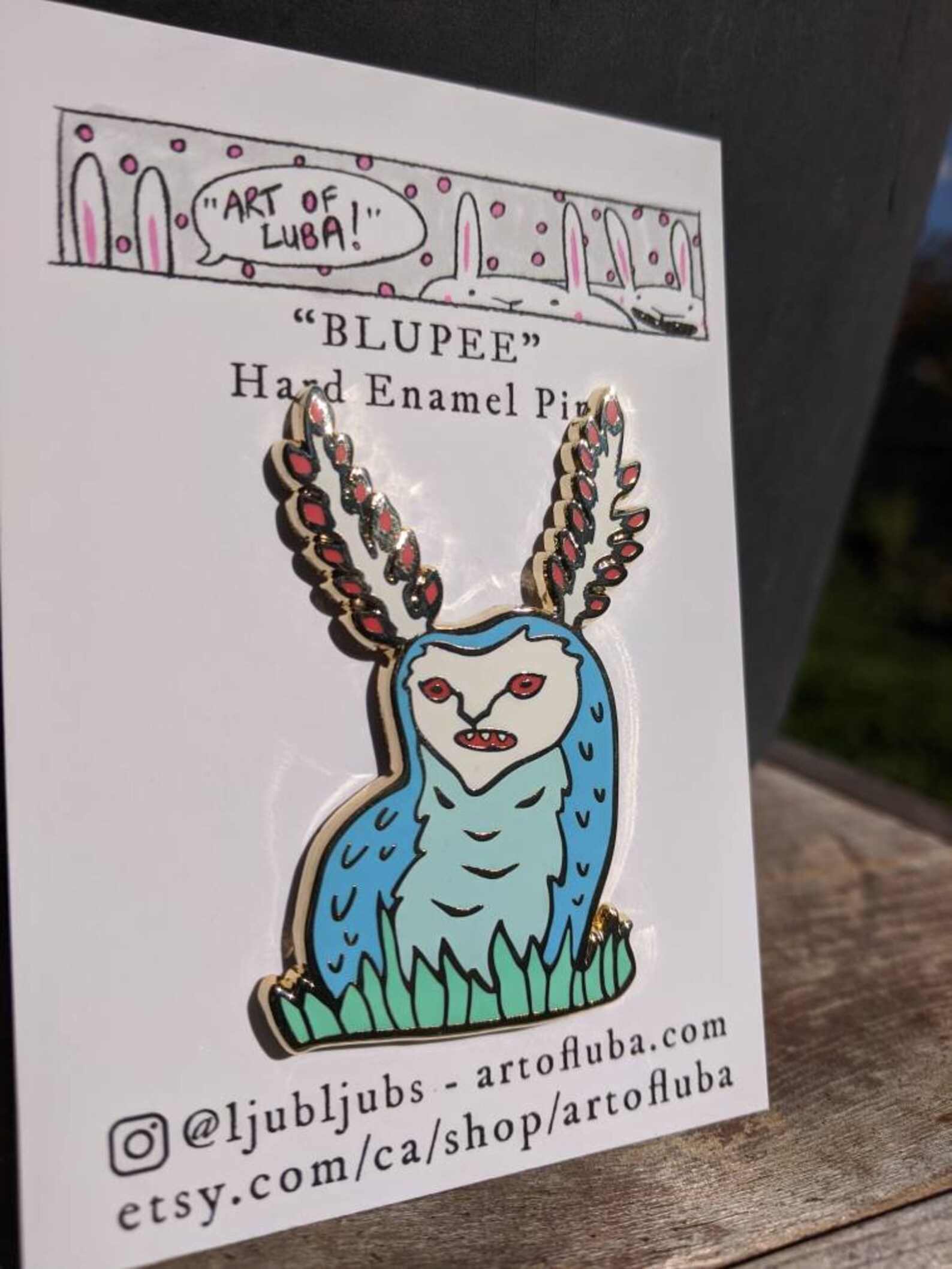 BLUPEE Bunny Large 2 Breath of the Wild Hard Enamel Pin - Etsy