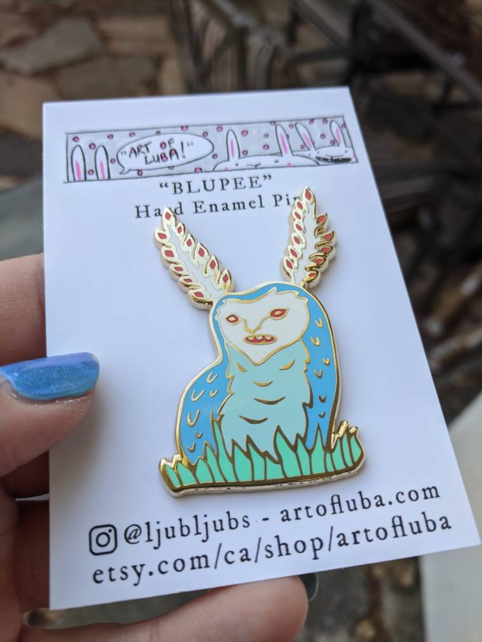 BLUPEE Bunny Large 2 Breath of the Wild Hard Enamel Pin - Etsy