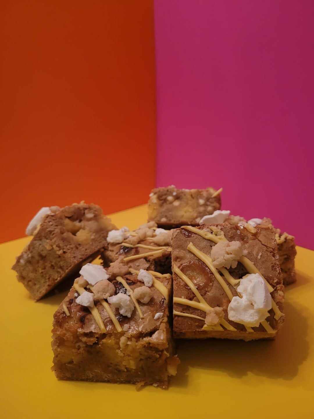 4 or 6 Lemon Meringue Blondie - Etsy