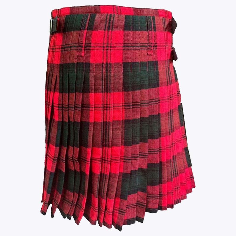 Handmade Clan Kerr Tartan Kilt - Made to Order Kerr Tartan Kilt - Made ...