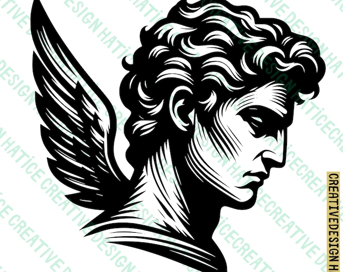 Archangel Michael Kill Satan or Devil Vector 2d Dxf and Svg - Etsy Canada