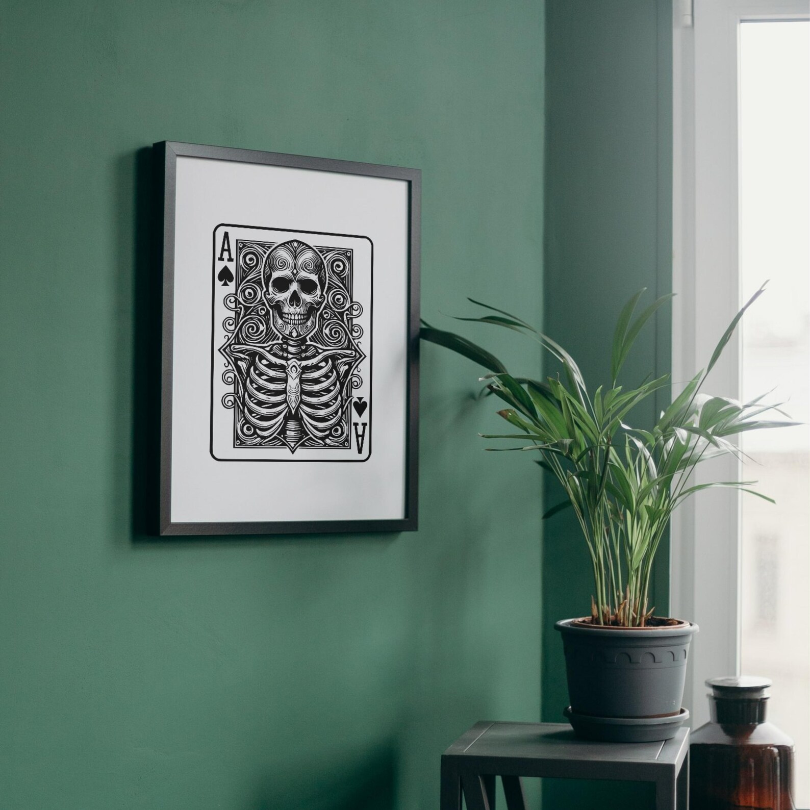 Poker Card Skull SVG PNG, Playing Card Skull Svg, Full Deck of Cards ...