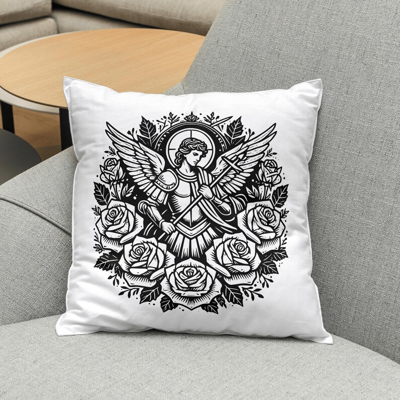 Archangel Saint Michael Svg, Saint Michael Clipart, Archangel Saint Michael Clipart, Saint ...