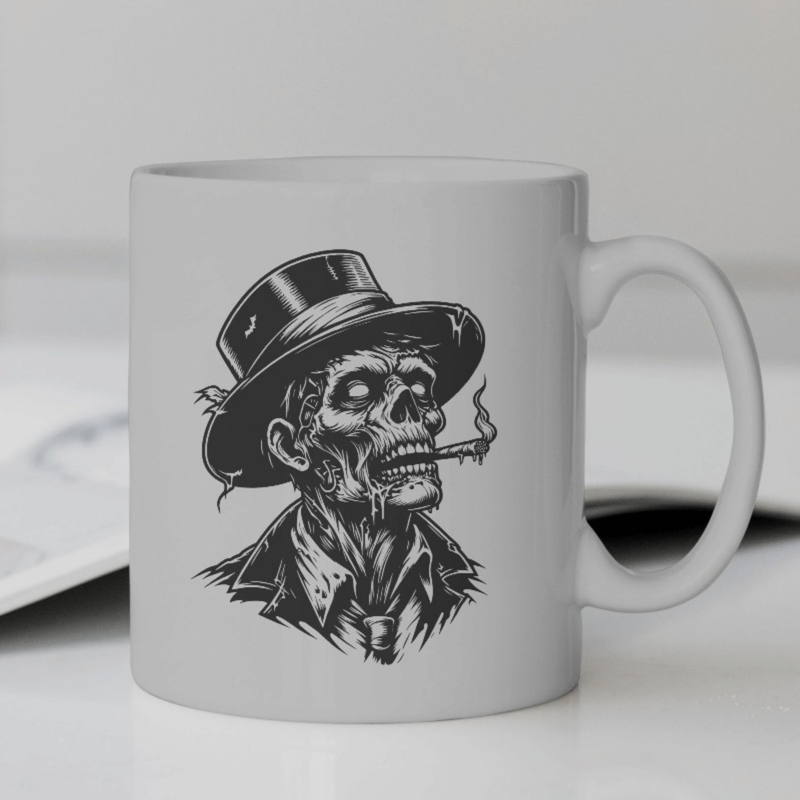 Halloween Zombie Svg, Zombie Design Dxf, Grave Design With Halloween by ...