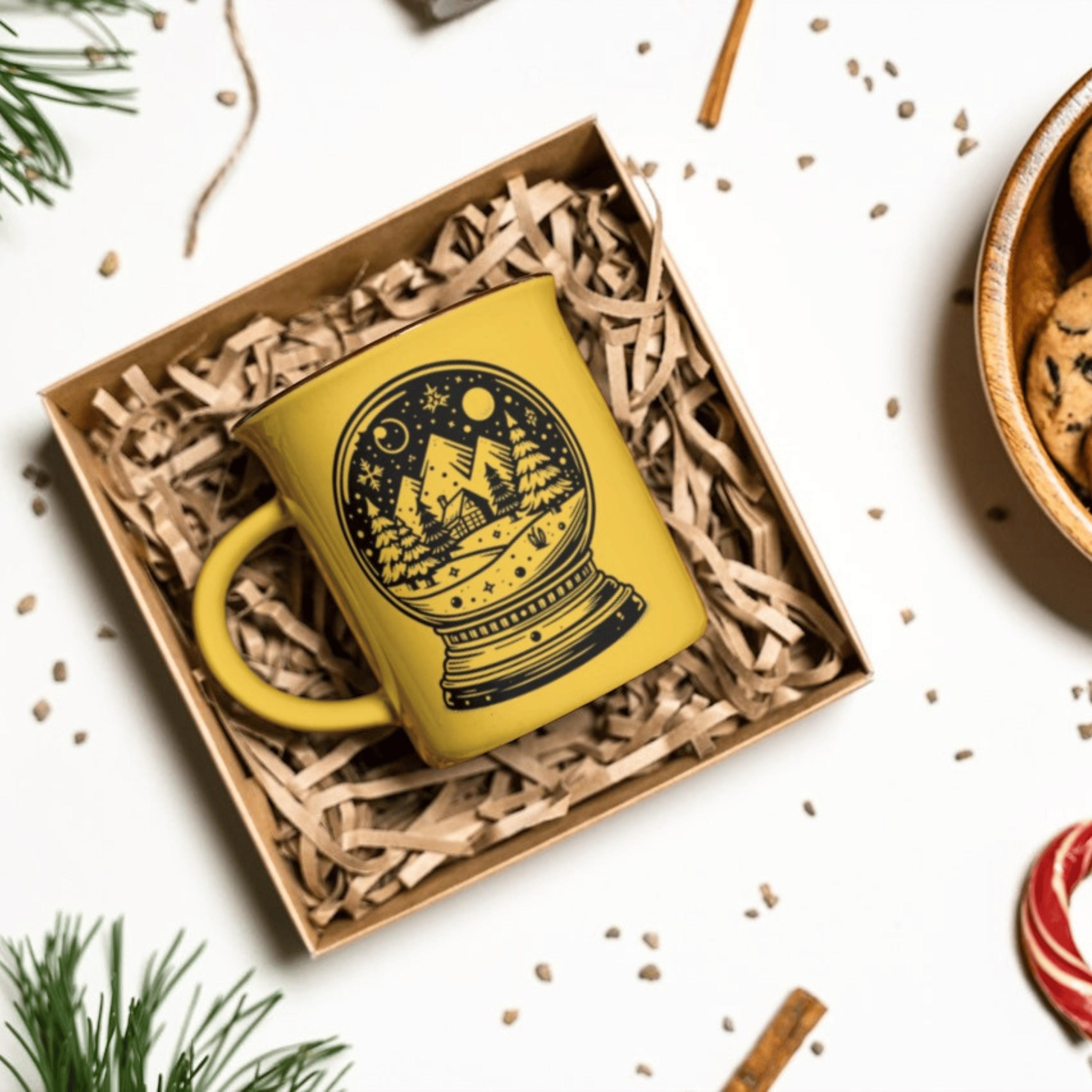 Customizable Christmas Snow Globe Svg, Printable Holiday Home Decor Svg ...