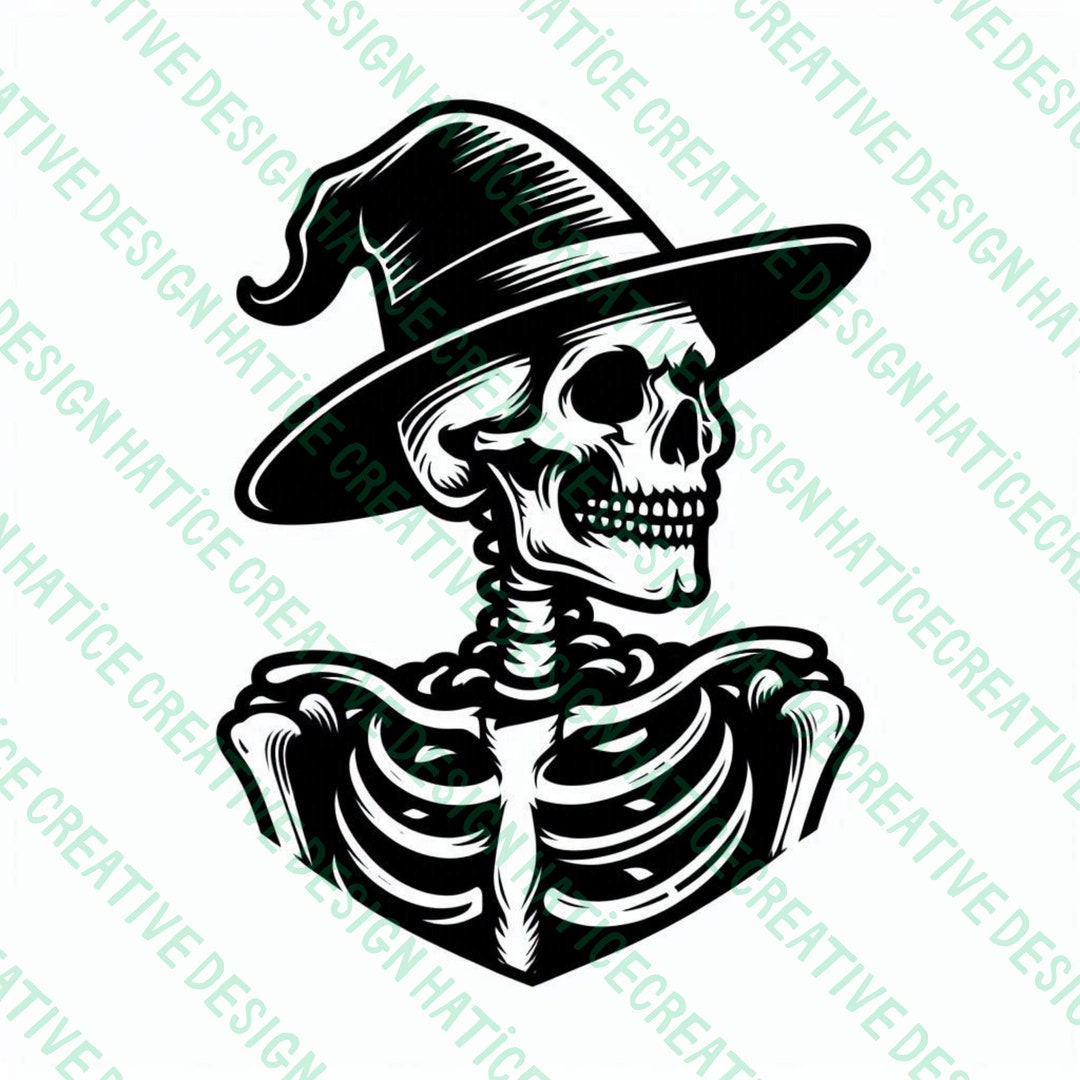 Halloween Skeleton Svg, Skeleton Dxf, Skeleton Png, Skeleton Design ...