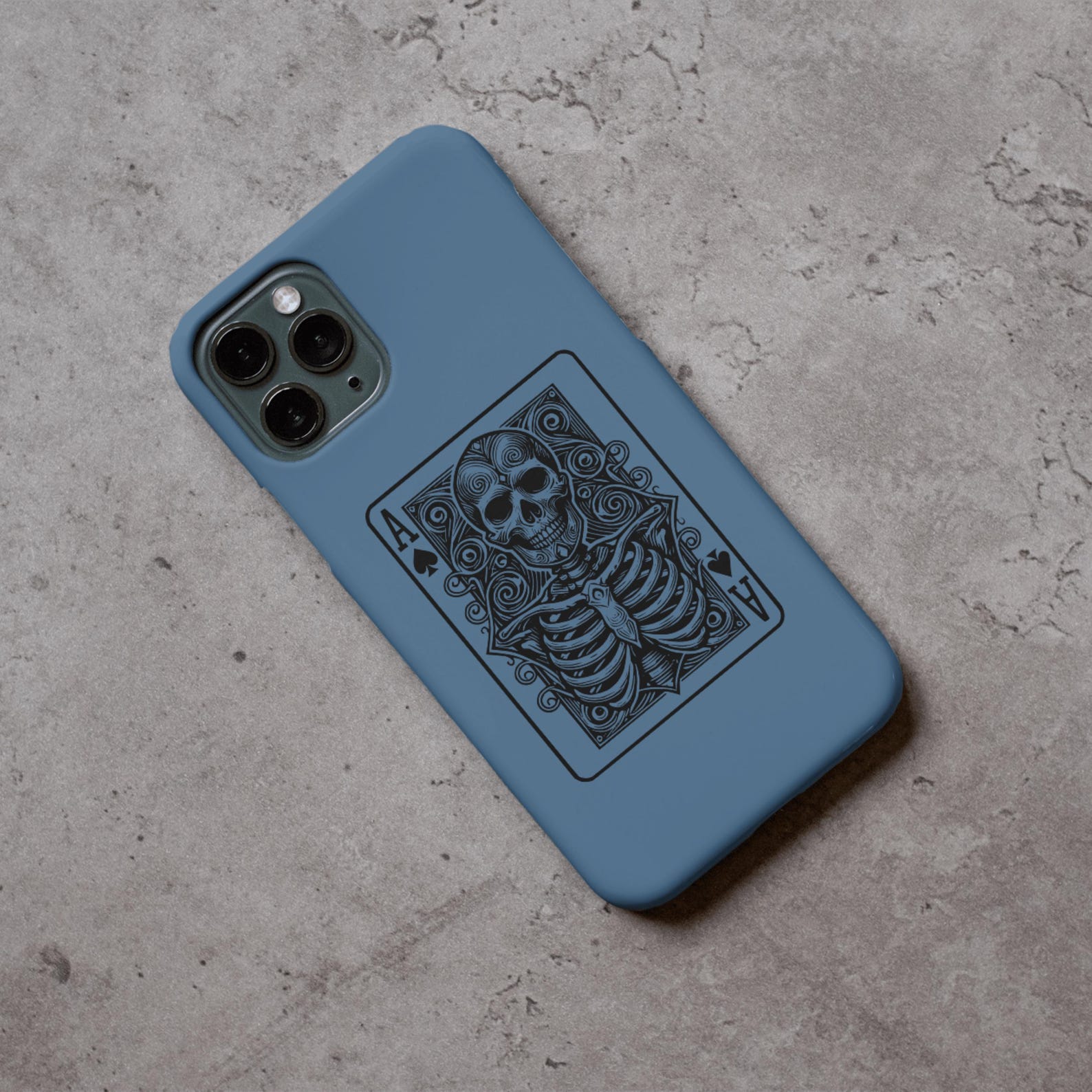 Poker Card Skull SVG PNG, Playing Card Skull Svg, Full Deck of Cards ...