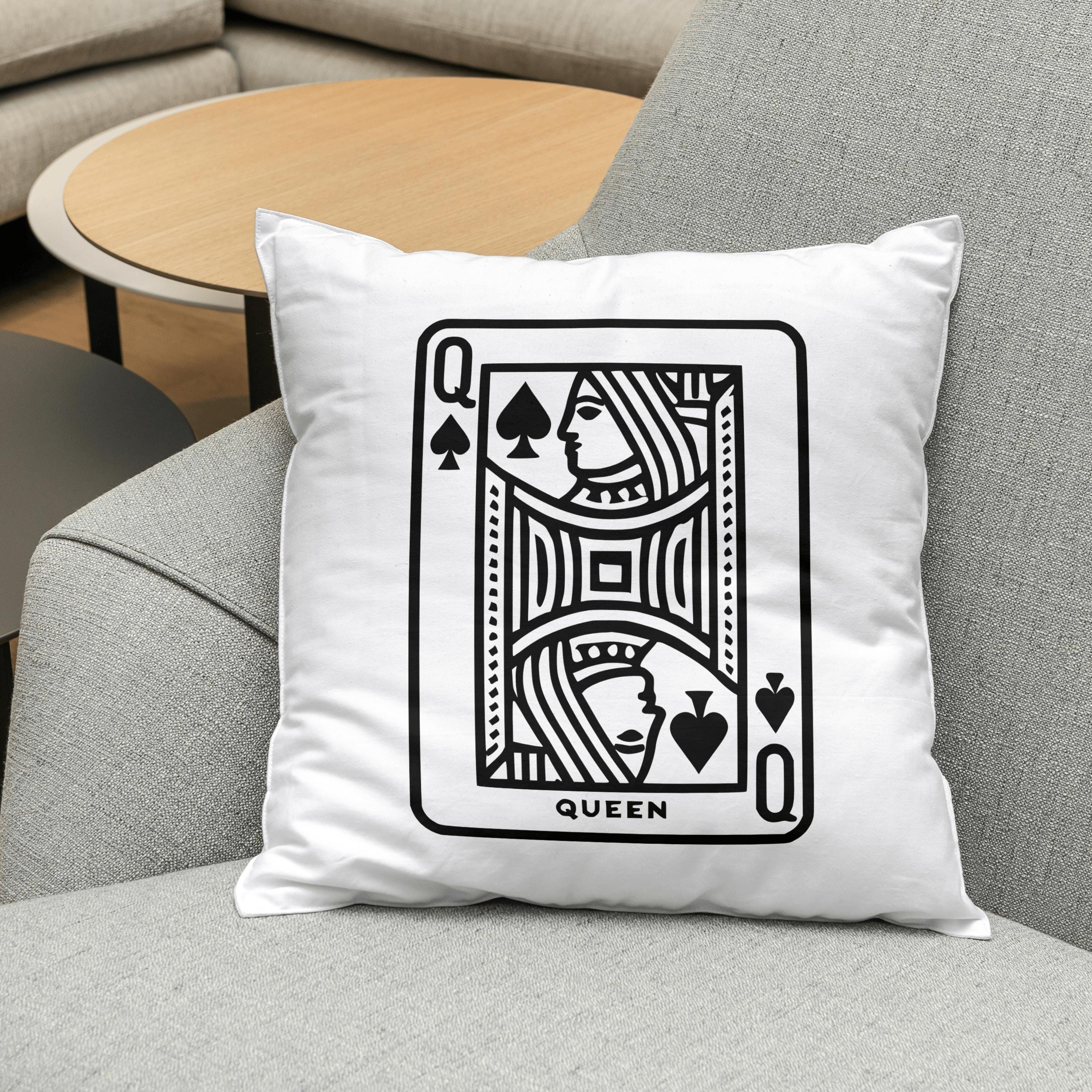 Playing Card Queen SVG PNG, Poker Card Queen Svg, Full Deck of Cards ...