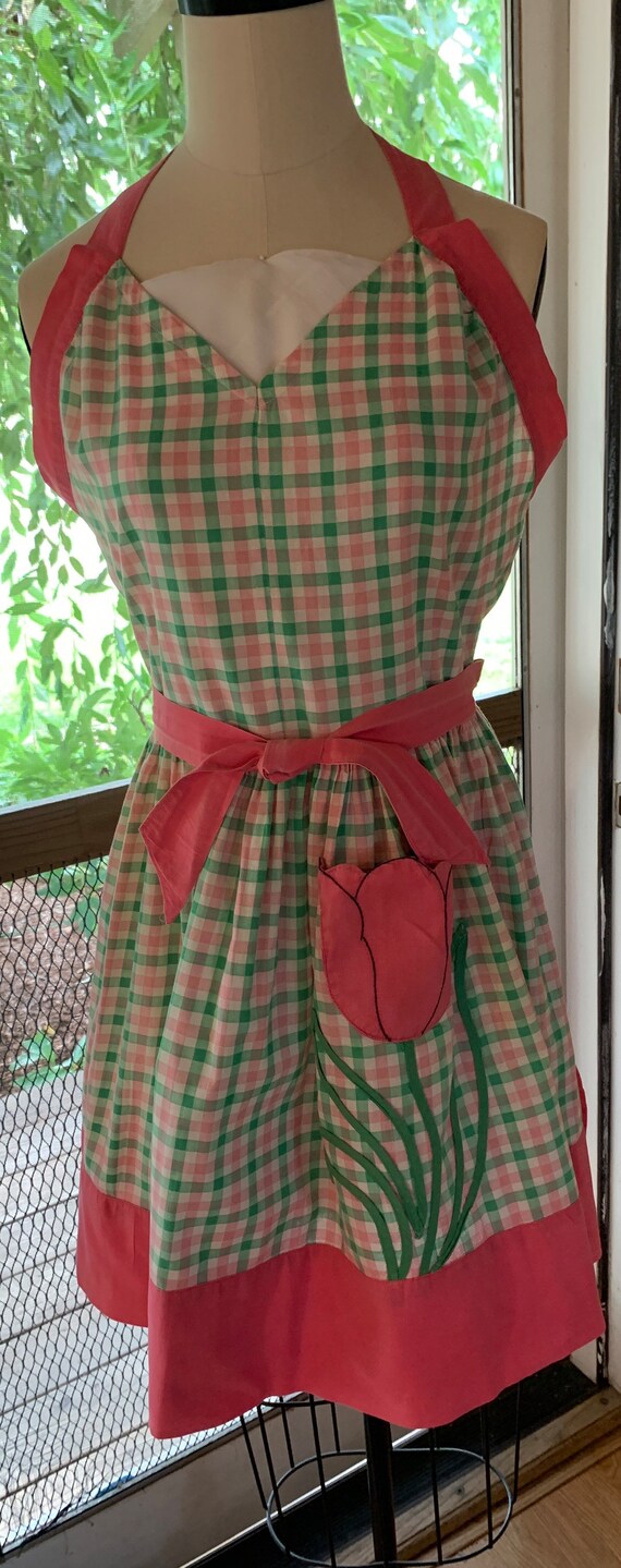 Mid Century Modern Wrap Apron - Etsy