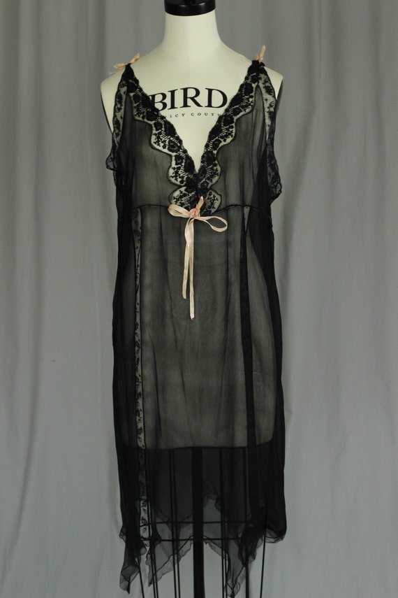 vintage sheer negligee - Gem