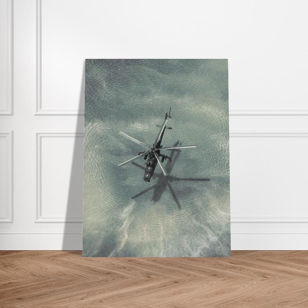 Apache Helicopters Poster Wall Art Luxurious Home Decor Old Money ...