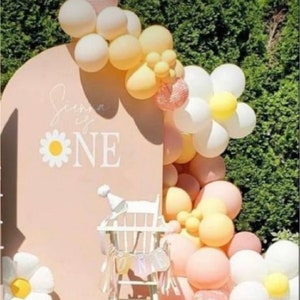 Daisy Plastic Disposable Drink Favor Cups Wildflower Baby Shower Daisy ...