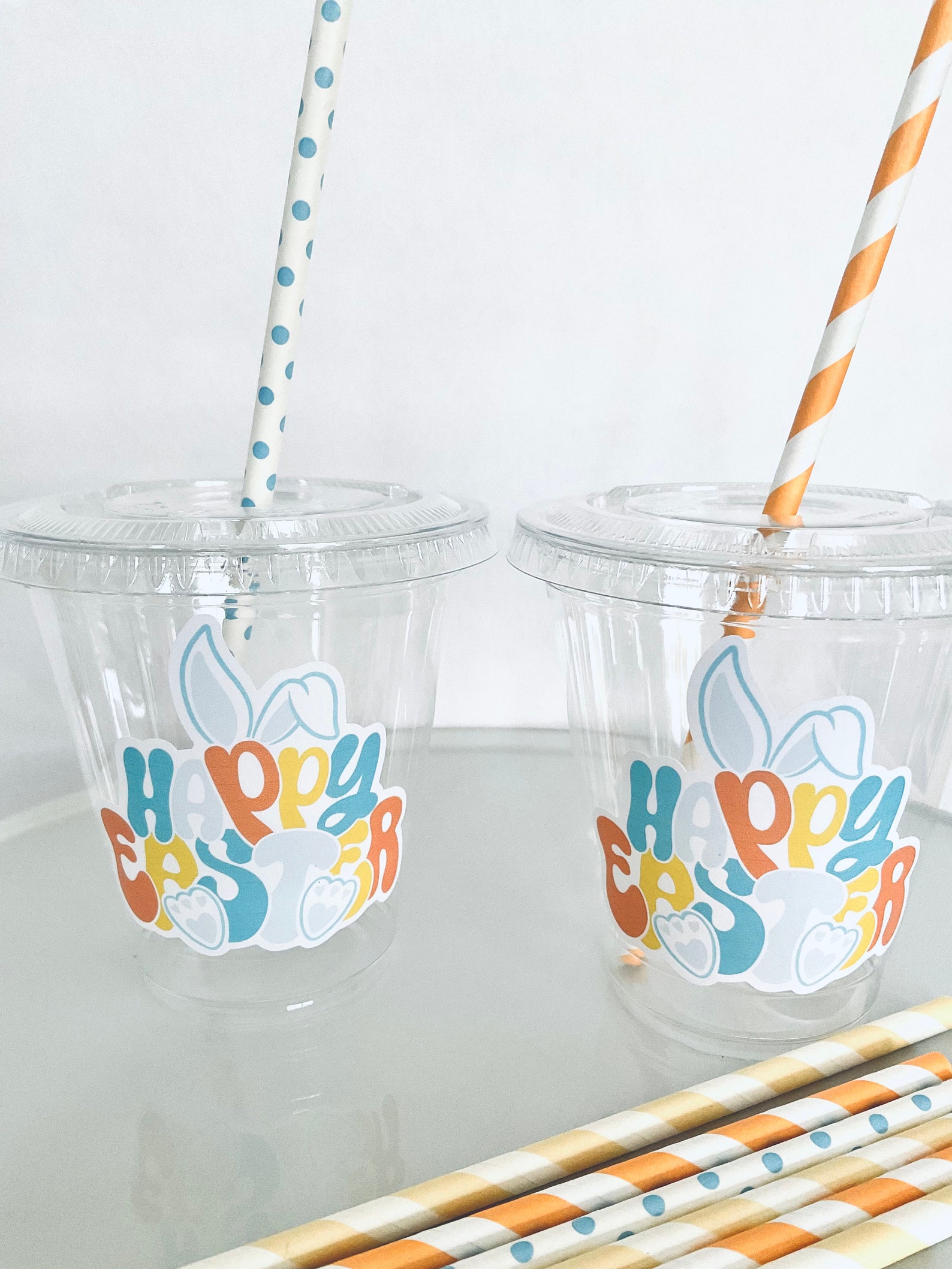 Cups Plastic Party Happy Easter Plastic Disposable Party Cups Favor ...