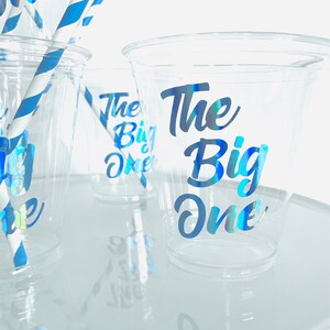 Party Cups 12 Ounce Lids and Straws Surf Beach Fishing Theme First ...