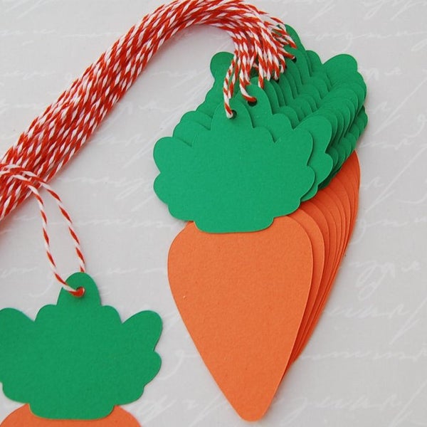 Easter Bunny Tags - Etsy