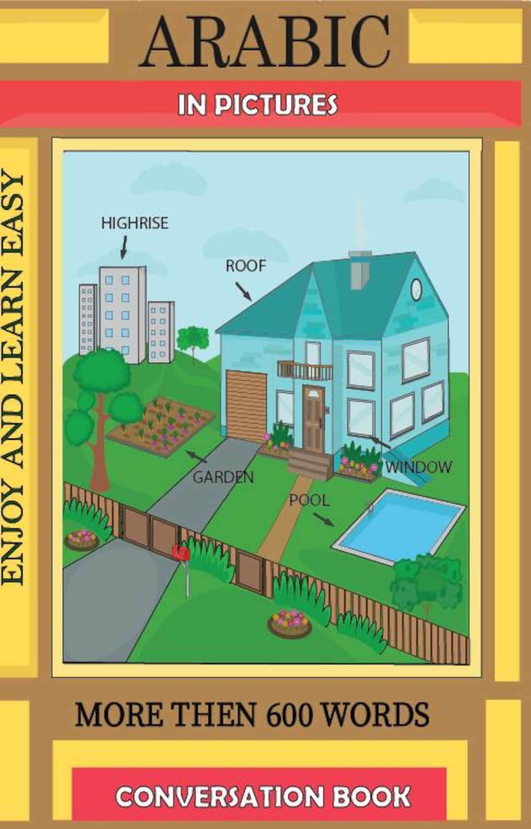 Arabic Language, Learning Guidebook, English to Arabic, Vocabulary Book ...