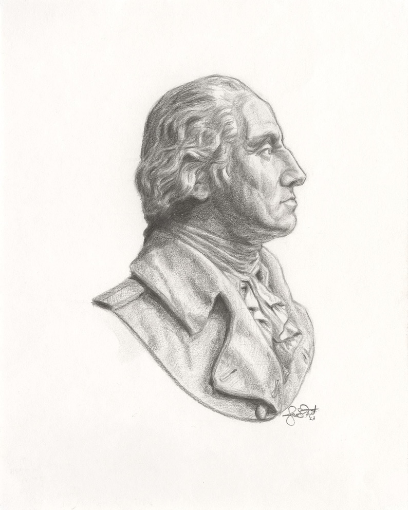 George Washington Card - Etsy