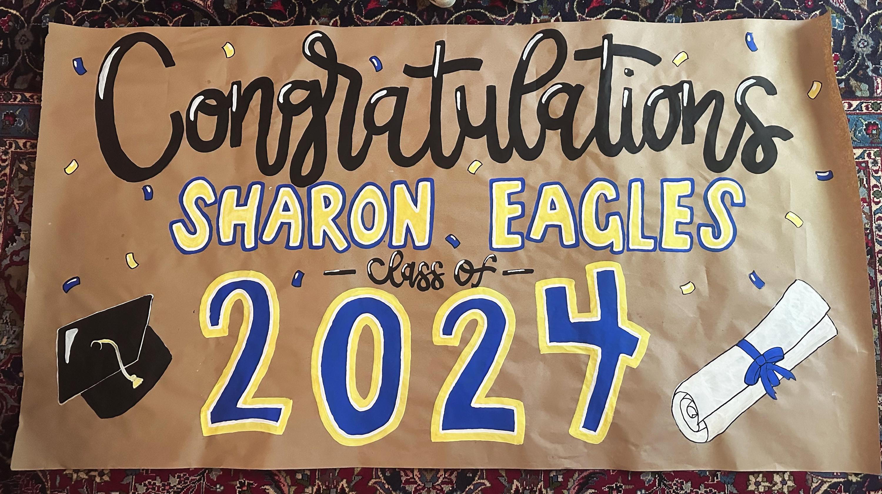 Custom Hand Painted Kraft Paper Banner for Baby Shower Birthday ...