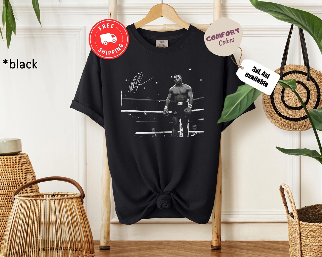 Comfort Colors Retro Mike Tyson Shirt, Mike Tyson Shirt, Vintage Boxing ...