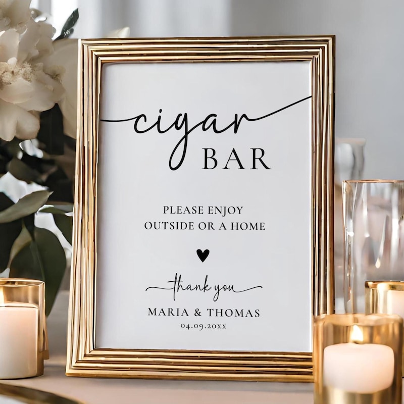 Wedding Bar Sign on Tray - Etsy
