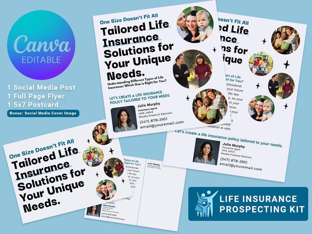 Life Insurance Agent Prospecting Kit - Understanding Different Types of ...