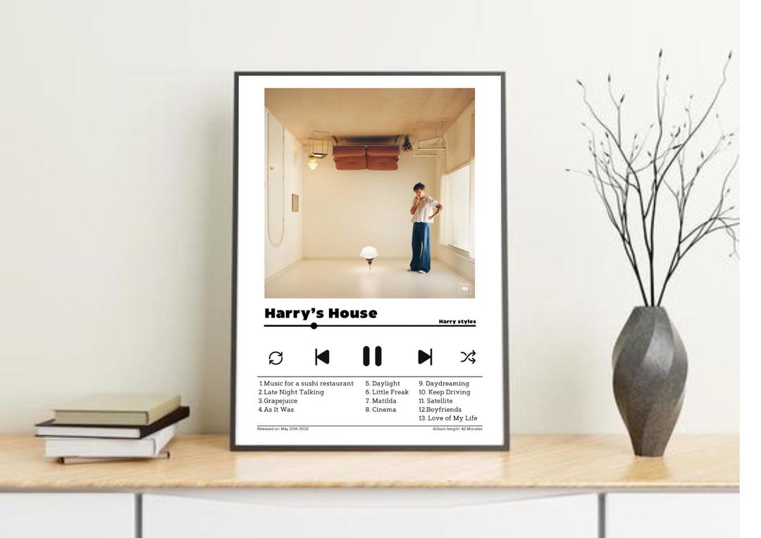 Poster Harry Styles, Harrys House - Etsy