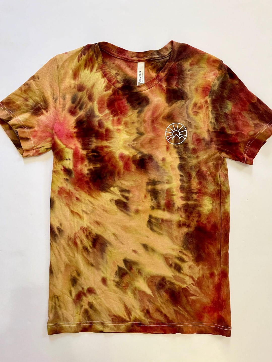 Large - Phoenix Flame Tie Dye T-shirt - Etsy
