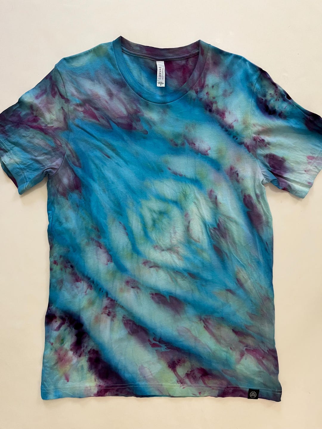 Mermaid's Dream X Purple Roll Ice Dye T-shirt - Etsy