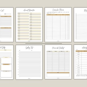 Christian Homeschool Planner Printable: Gospel-based Academic Schedule ...