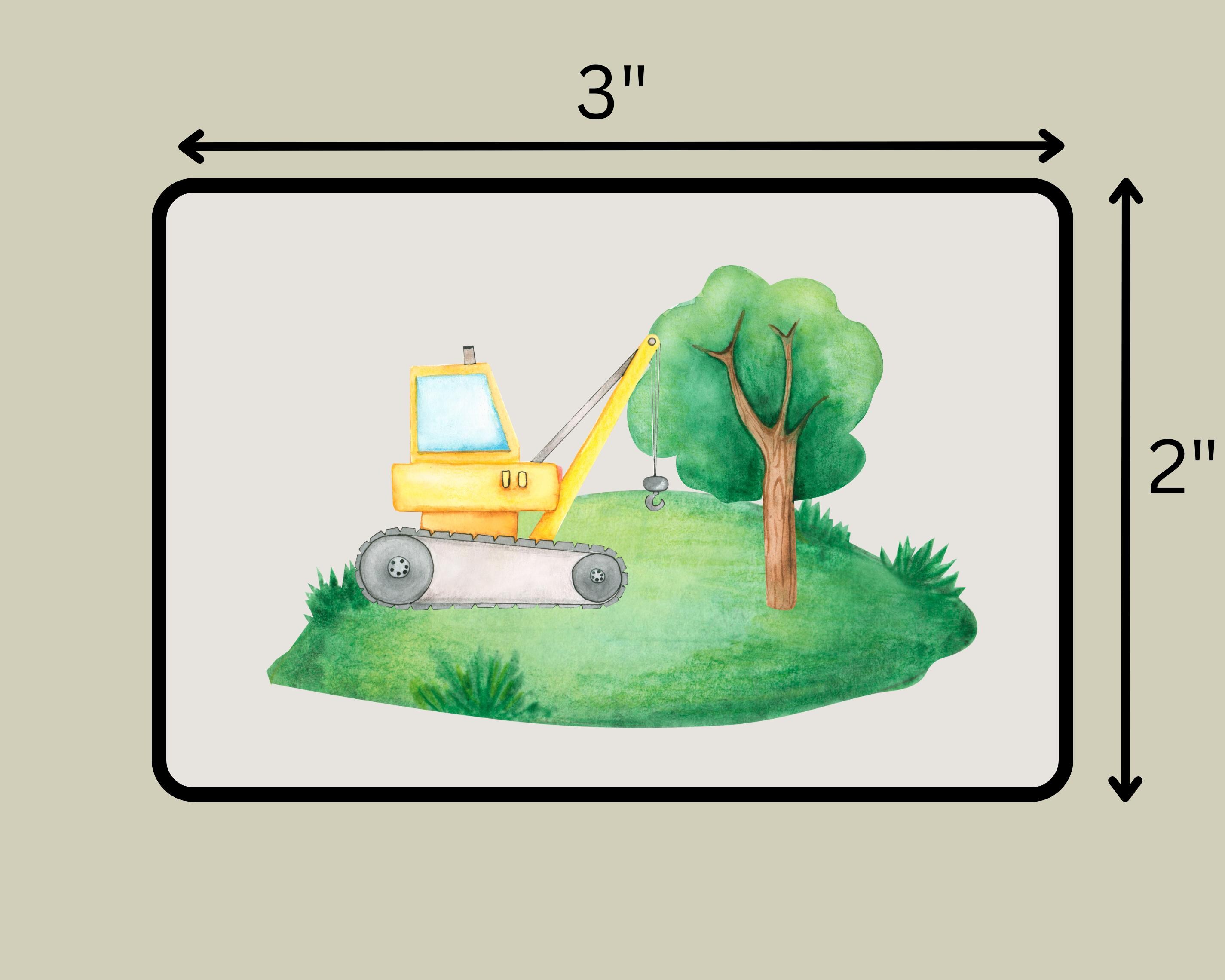 Construction Memory and Matching Game Printable, Kids Memory Game ...
