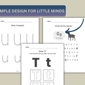 Letter of the Week Printable Bundle: Preschool Alphabet Worksheets (PDF ...