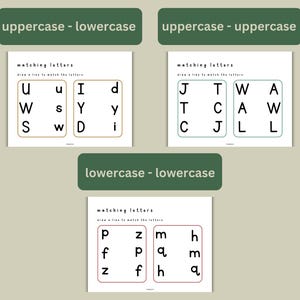 Preschool Alphabet Worksheet Bundle Printable, Age 2 3 4 Tracing ...