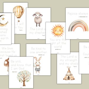 Christian Morning Menu Printable Bundle: Gospel Preschool Activities ...
