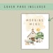 Editable Homeschool Farm Morning Menu: CANVA Template (PDF Download) - Etsy
