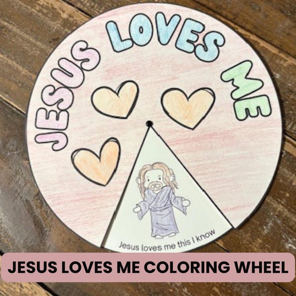 Jesus Loves Me - Etsy