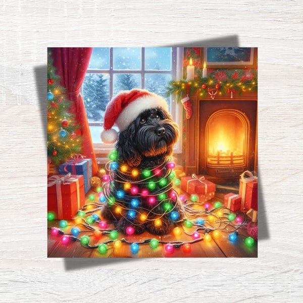 Cockapoo Christmas Cards - Etsy UK