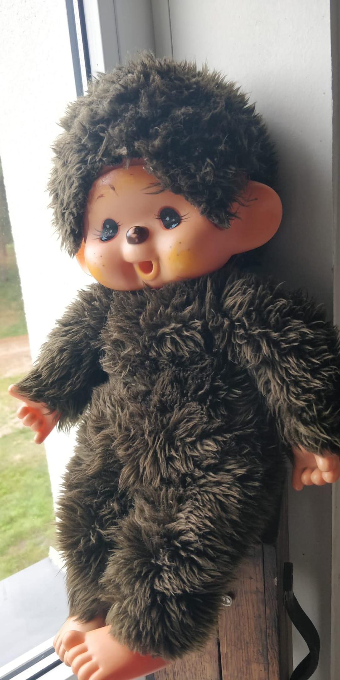 Large Monchichi Plush Monkey Doll Toy - Etsy